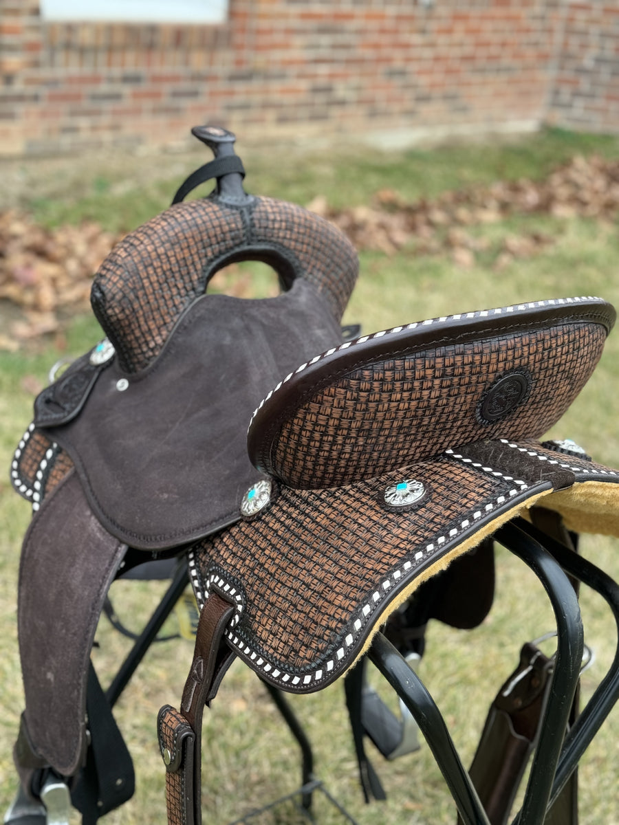 The Blakey Lightweight Leather Saddle – Pretty Polos By Jessie & Lopin ...