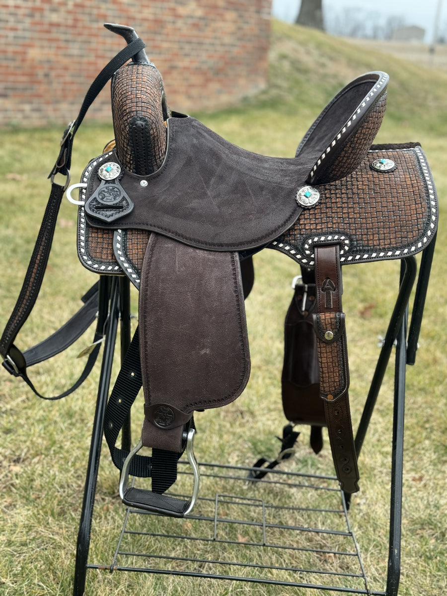 The Blakey Lightweight Leather Saddle – Pretty Polos By Jessie & Lopin ...