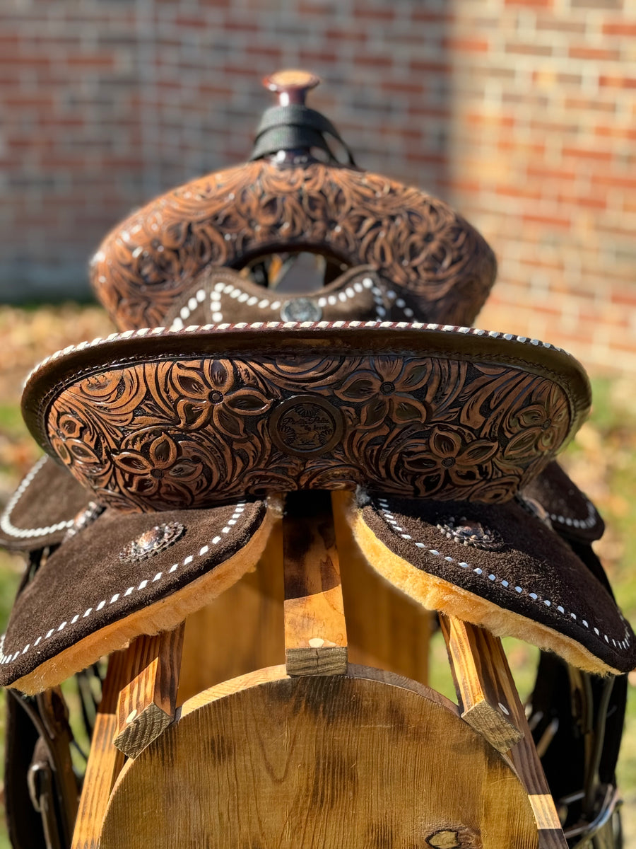 The Ava Flower Spinal Relief Saddle – Pretty Polos By Jessie & Lopin ...