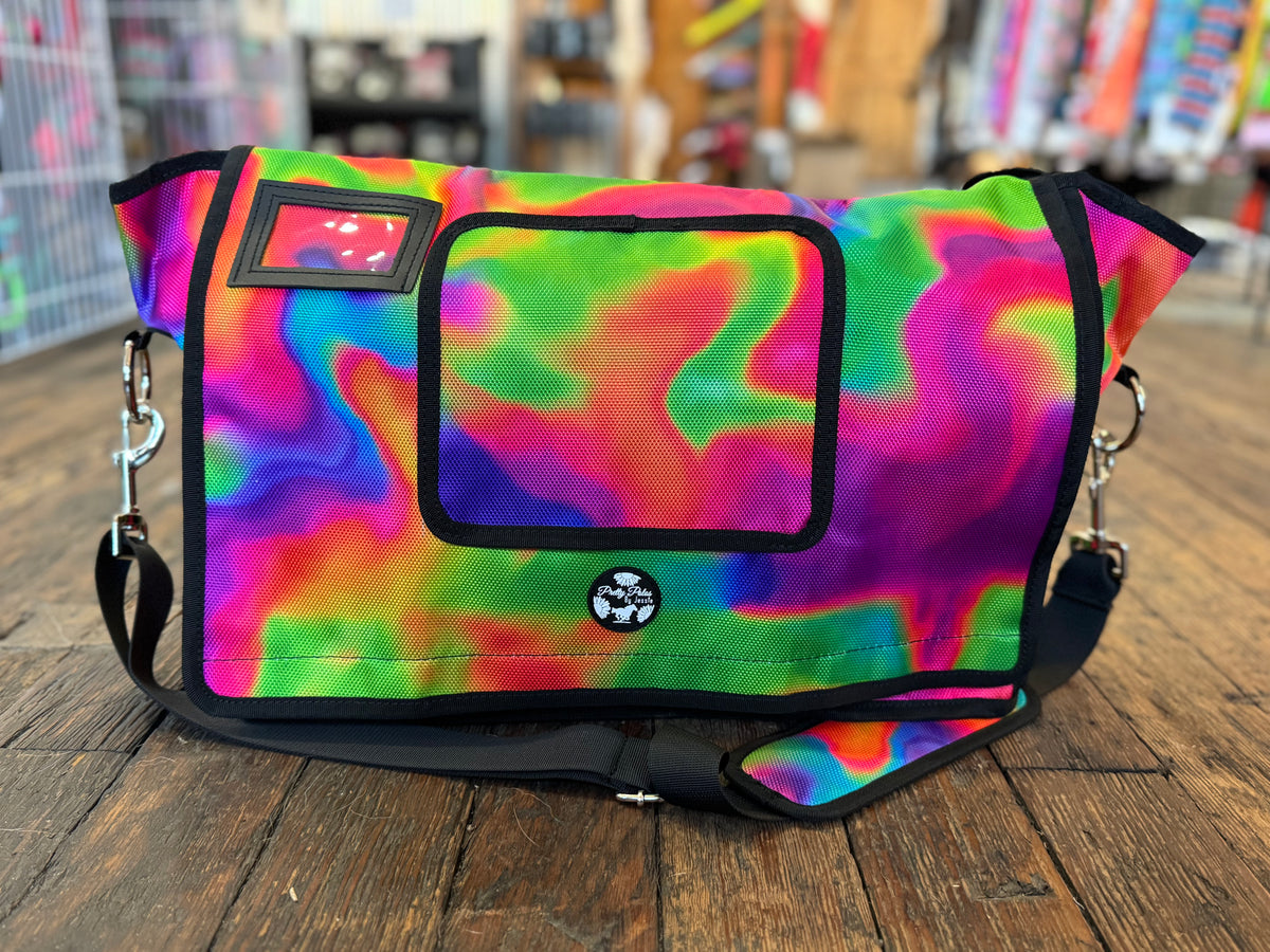 Neon Splash Grooming Bag – Pretty Polos By Jessie & Lopin' With Grace ...