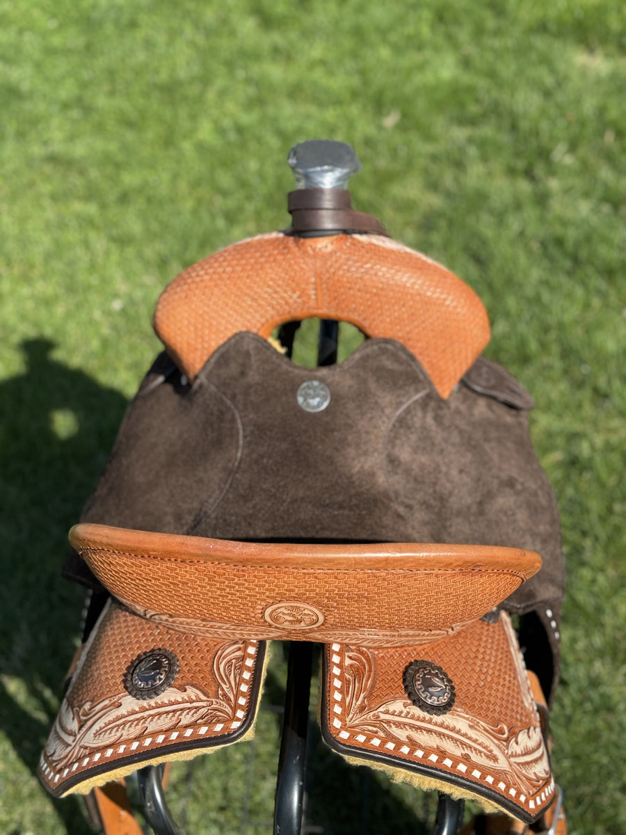 Annie Feather Lightweight Saddle – Pretty Polos By Jessie & Lopin' With ...