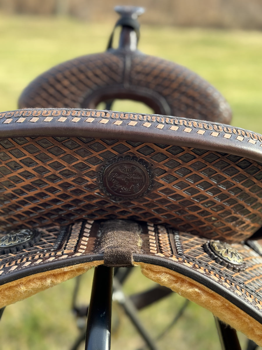 Trinity Lightweight Leather Saddle – Pretty Polos By Jessie & Lopin ...