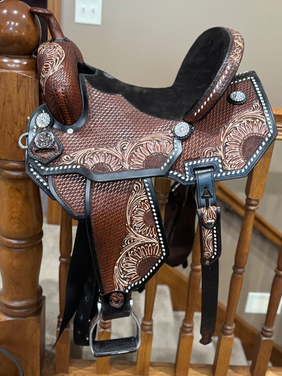 The Claire Leather Lightweight Saddle – Pretty Polos By Jessie & Lopin ...
