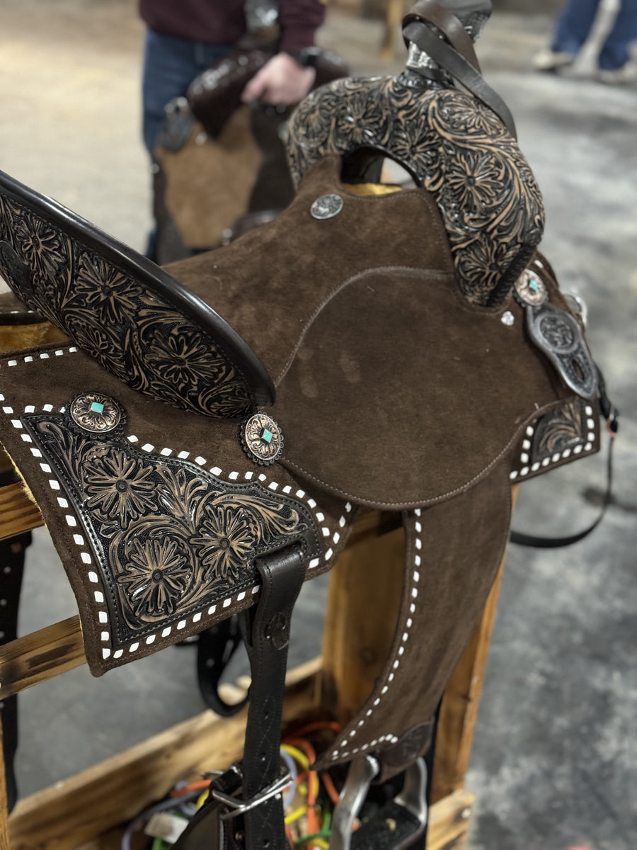 Brenna Lightweight Saddle – Pretty Polos By Jessie & Lopin' With Grace ...