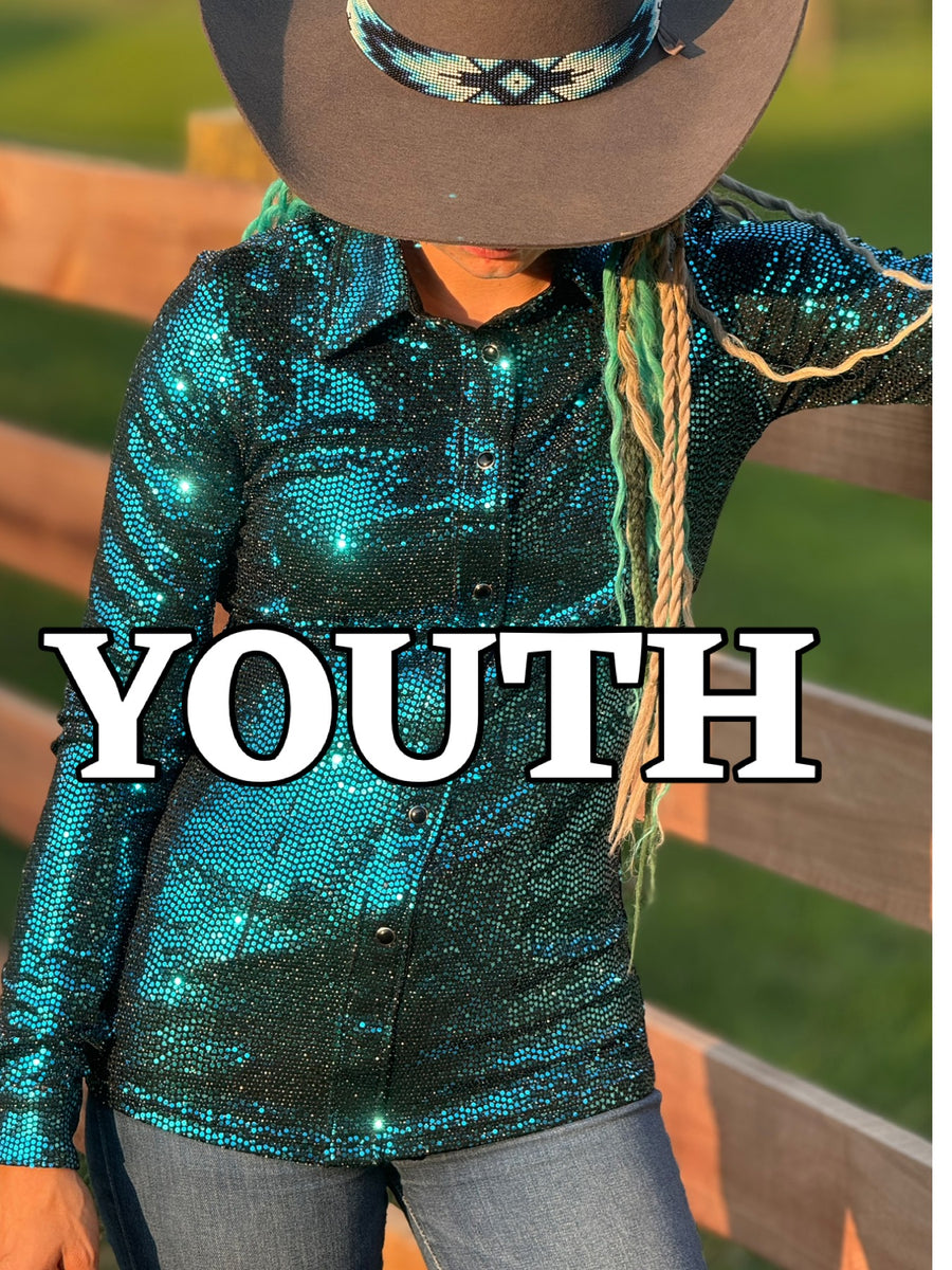 Enchanted YOUTH Rodeo Shirt – Pretty Polos By Jessie & Lopin' With ...