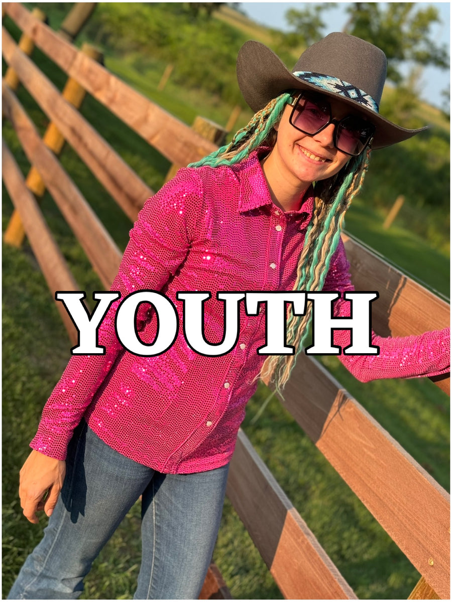 Barbie Girl YOUTH Rodeo Shirt – Pretty Polos By Jessie & Lopin' With ...