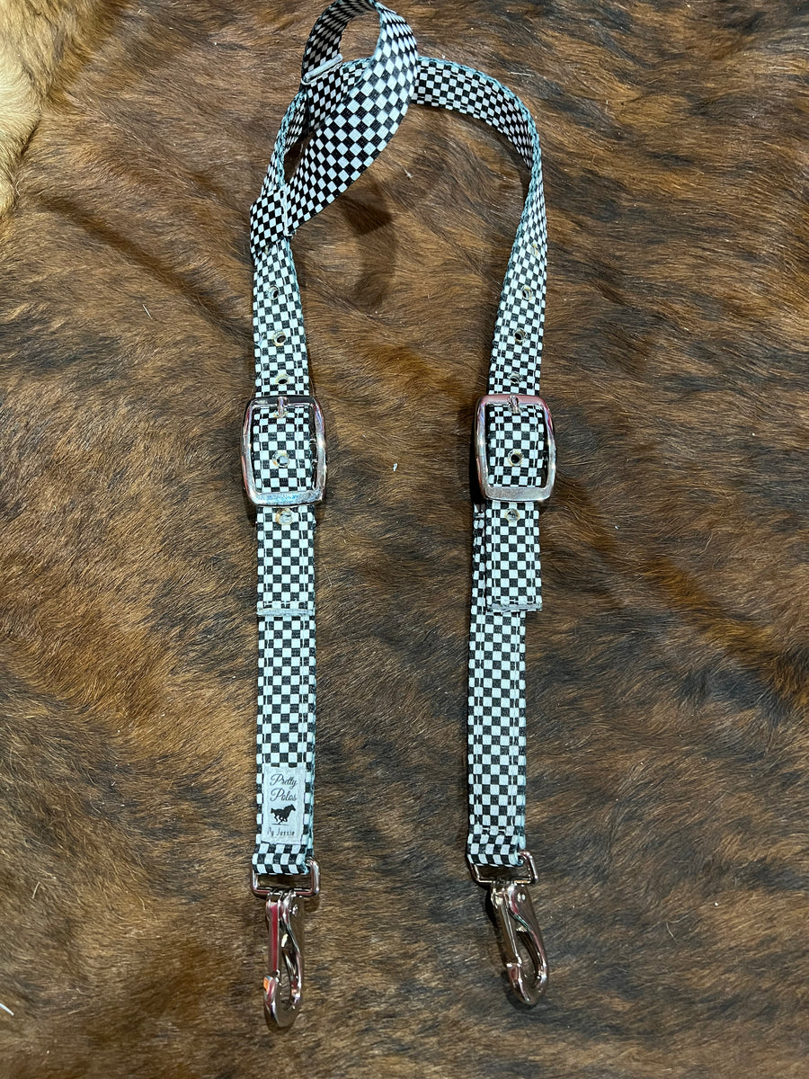 Checkered Flag Headstall – Pretty Polos By Jessie & Lopin' With Grace ...